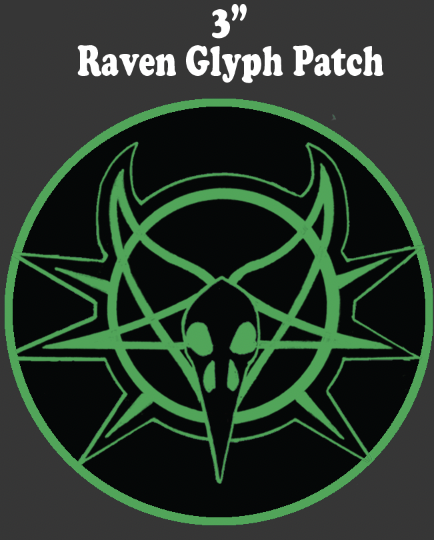 The Raven Hex Glyph Patch: Jim Balent Studios
